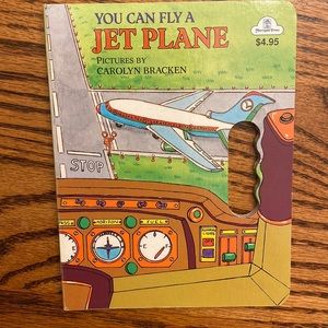 Vintage | Toys | Vintage 8s You Can Fly A Jet Plane Kids Children Board ...
